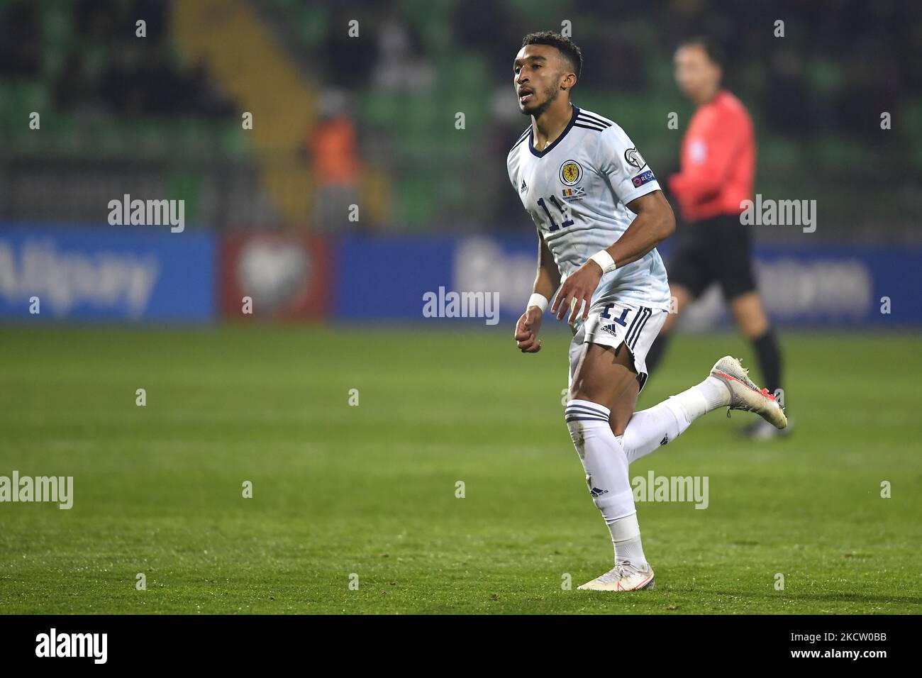 Jacob Brown in action during the Fifa World Cup 2022 Qualifying Round ...