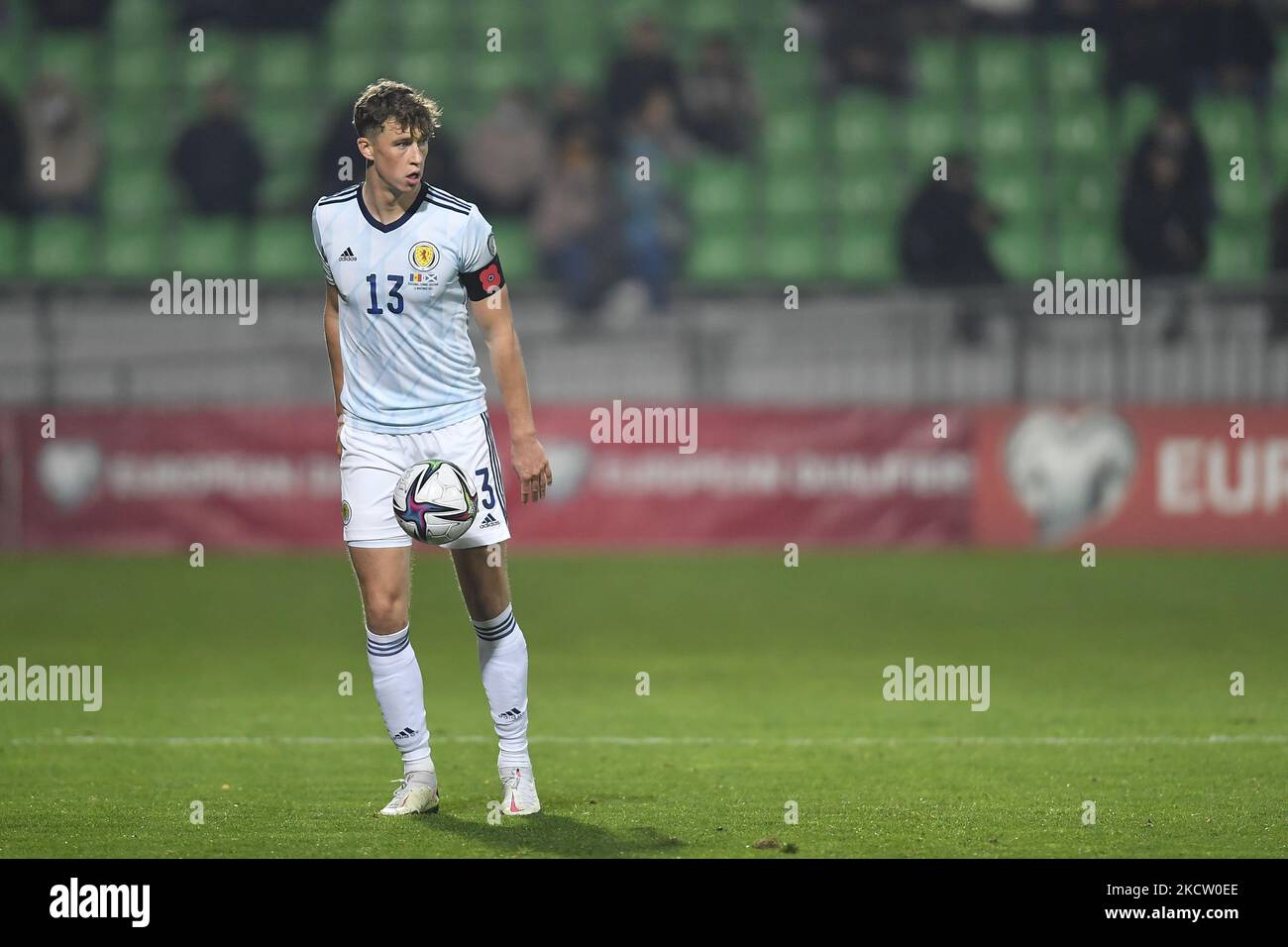 Jack Hendry in action during the Fifa World Cup 2022 Qualifying Round ...