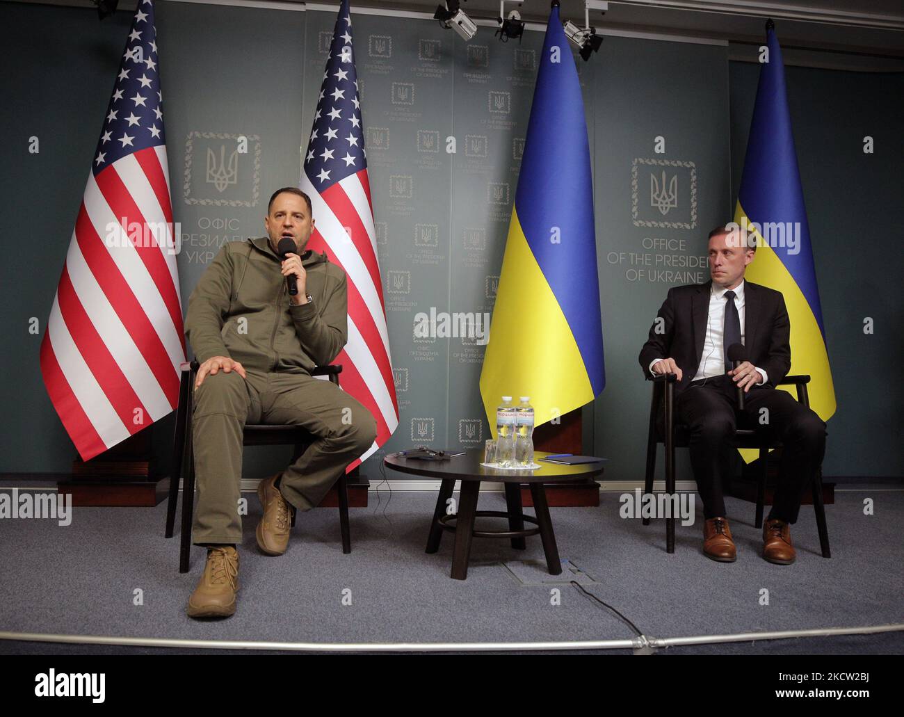 Non Exclusive: KYIV, UKRAINE - NOVEMBER 4, 2022 - Head of the Office of ...