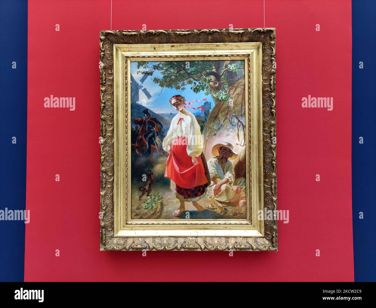 Non Exclusive: KYIV, UKRAINE - NOVEMBER 4, 2022 - The Kateryna painting ...