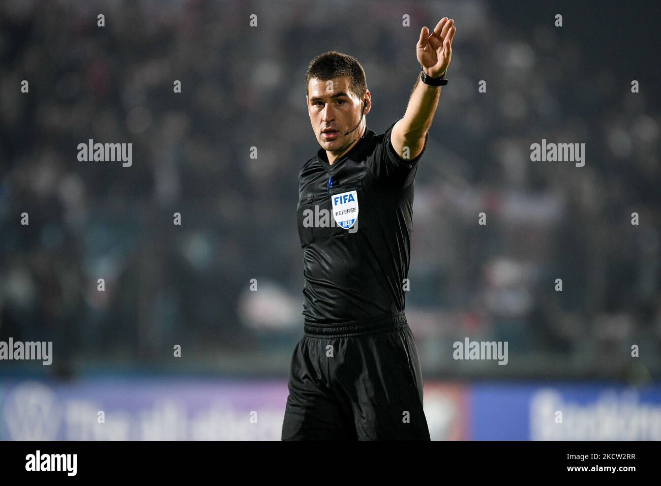 Referee Rade Obrenovic during the FIFA World Cup Qatar 2022 World Cup ...