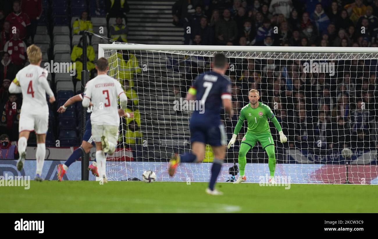 Che Adams of Scotland scoring their second goal during Scotland against ...