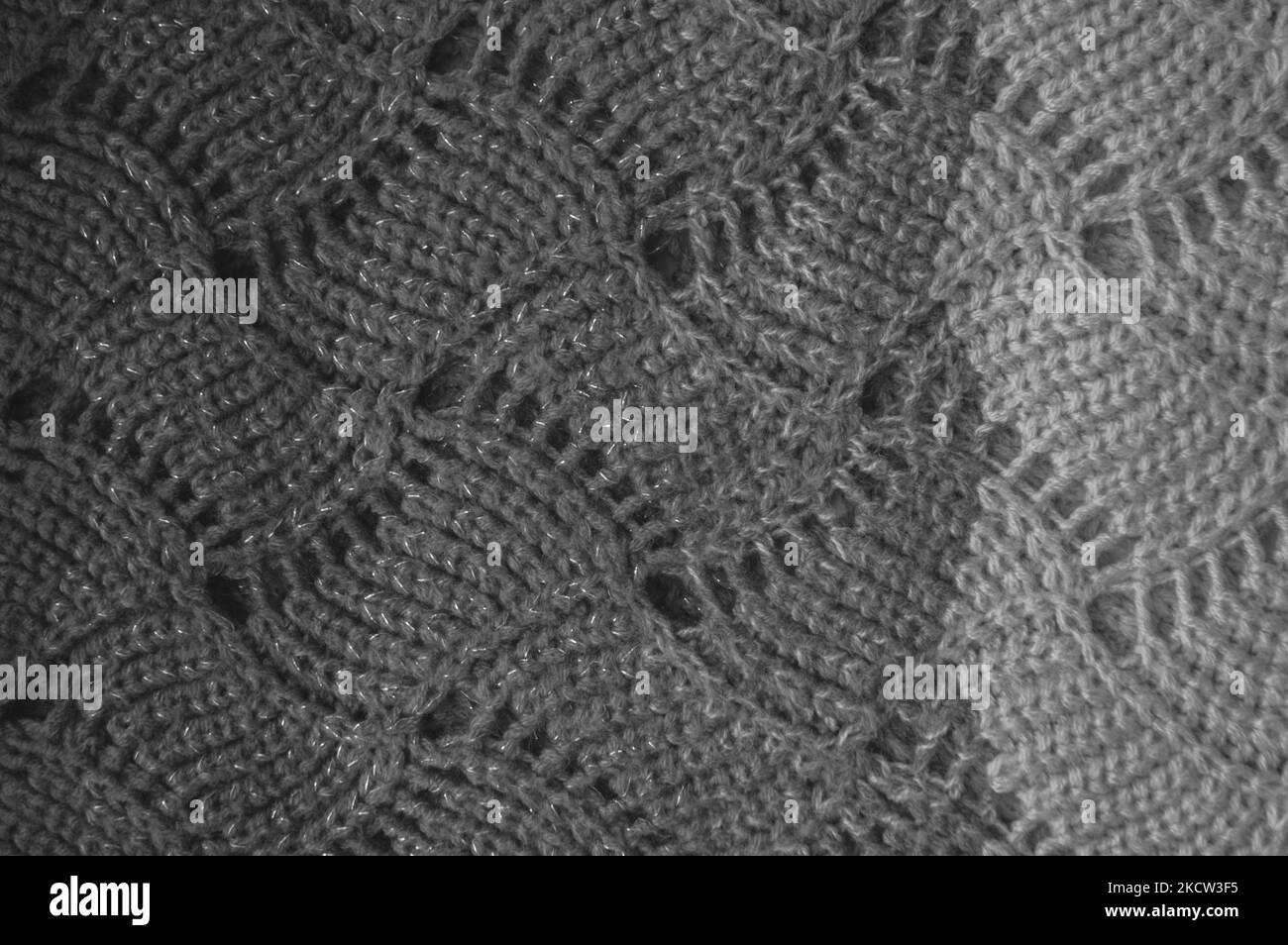 Organic knit background with detail weave threads Stock Photo - Alamy
