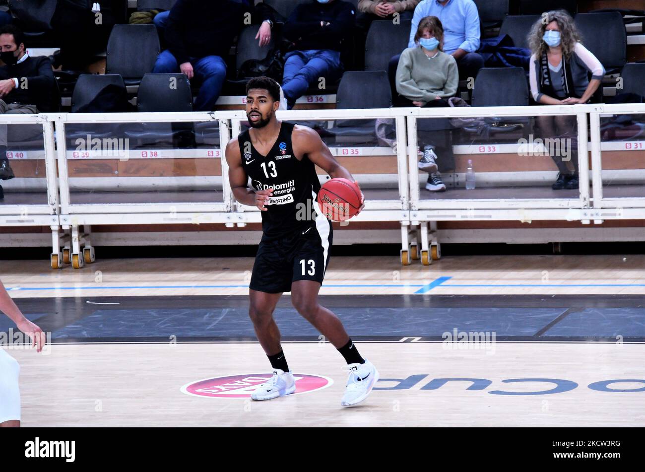 Wesley Saunders (Dolomiti energia Trentino) during the Basketball ...