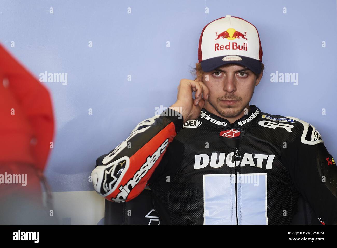 Fabio Di Giannantonio (49) of Italy and Gresini Racing MotoGP during ...