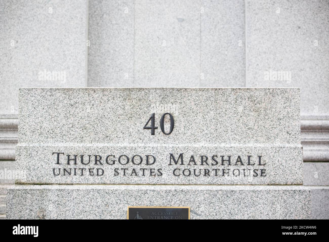 The Thurgood Marshall United States Courthouse at 40 Foley Square, New ...