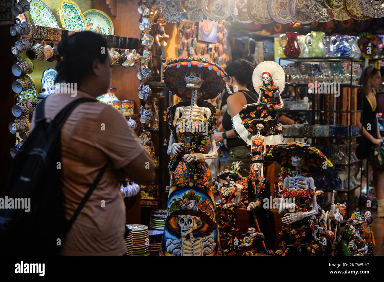 Shops in tulum village hi-res stock photography and images - Alamy