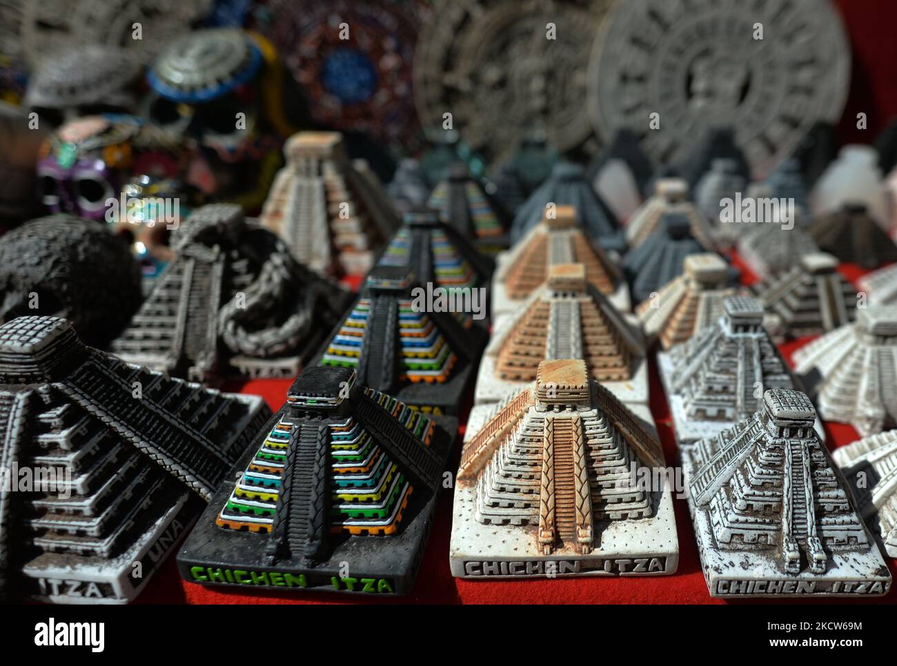inside the archaeological site of Chichen Itza. On Wednesday, November ...