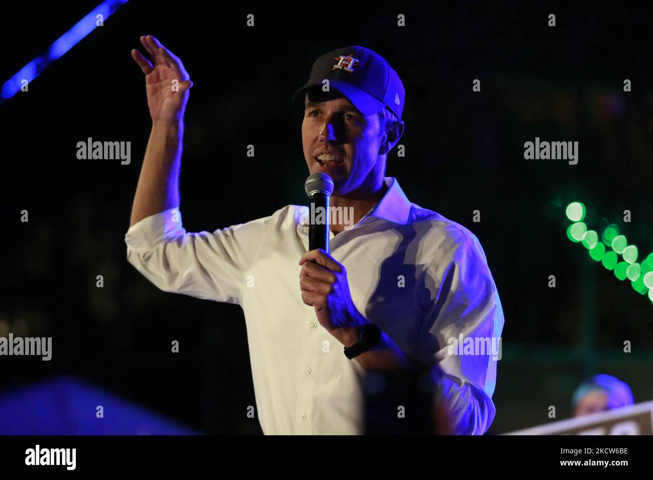 Beto O’Rourke spoke to an animated Houston crowd Friday night. (Photo ...