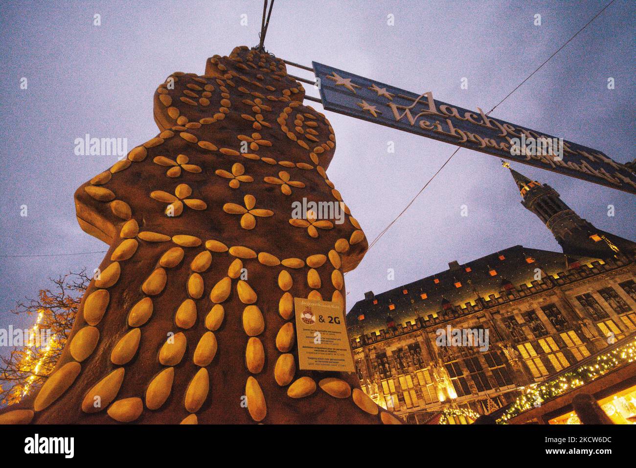 Printenmann, gingerbread man, is seen with 2G rule sign is seen in ...
