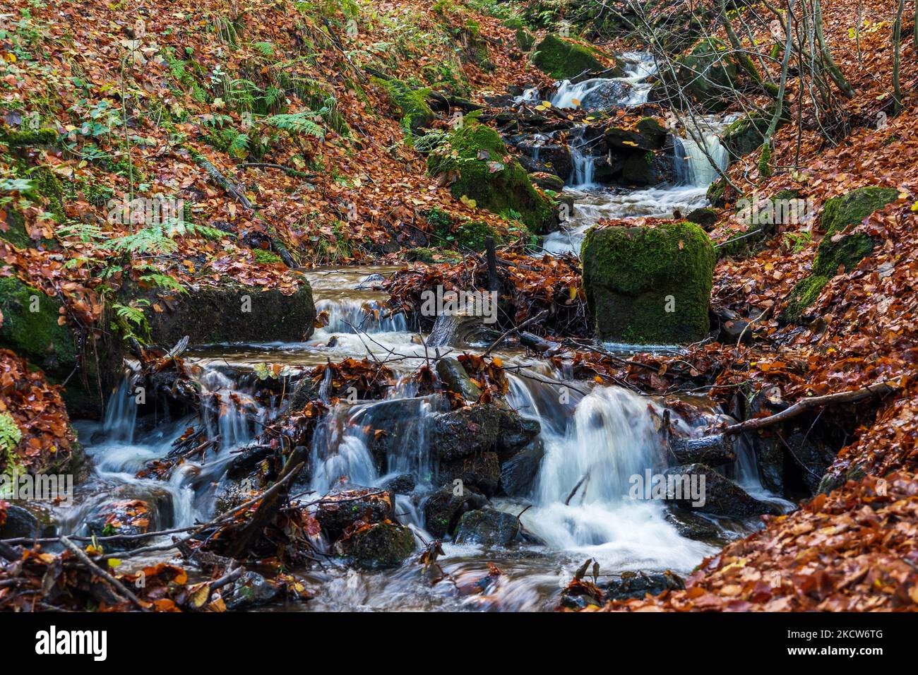 The Porter River rises on the edge of the Peak District and flows ...