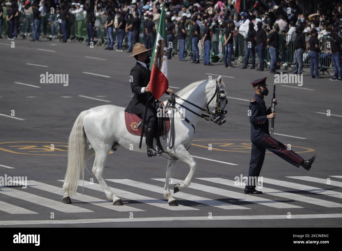 Military civic parade on the occasion of the 111th anniversary of the ...