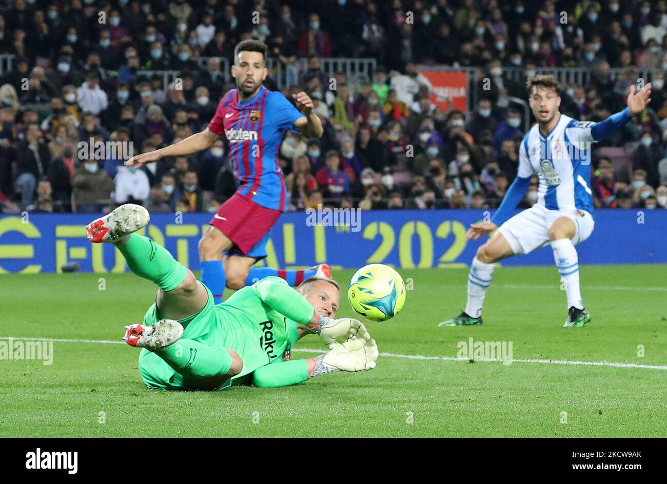 Marc Andre ter Stegen during the match between FC Barcelona and RCD ...