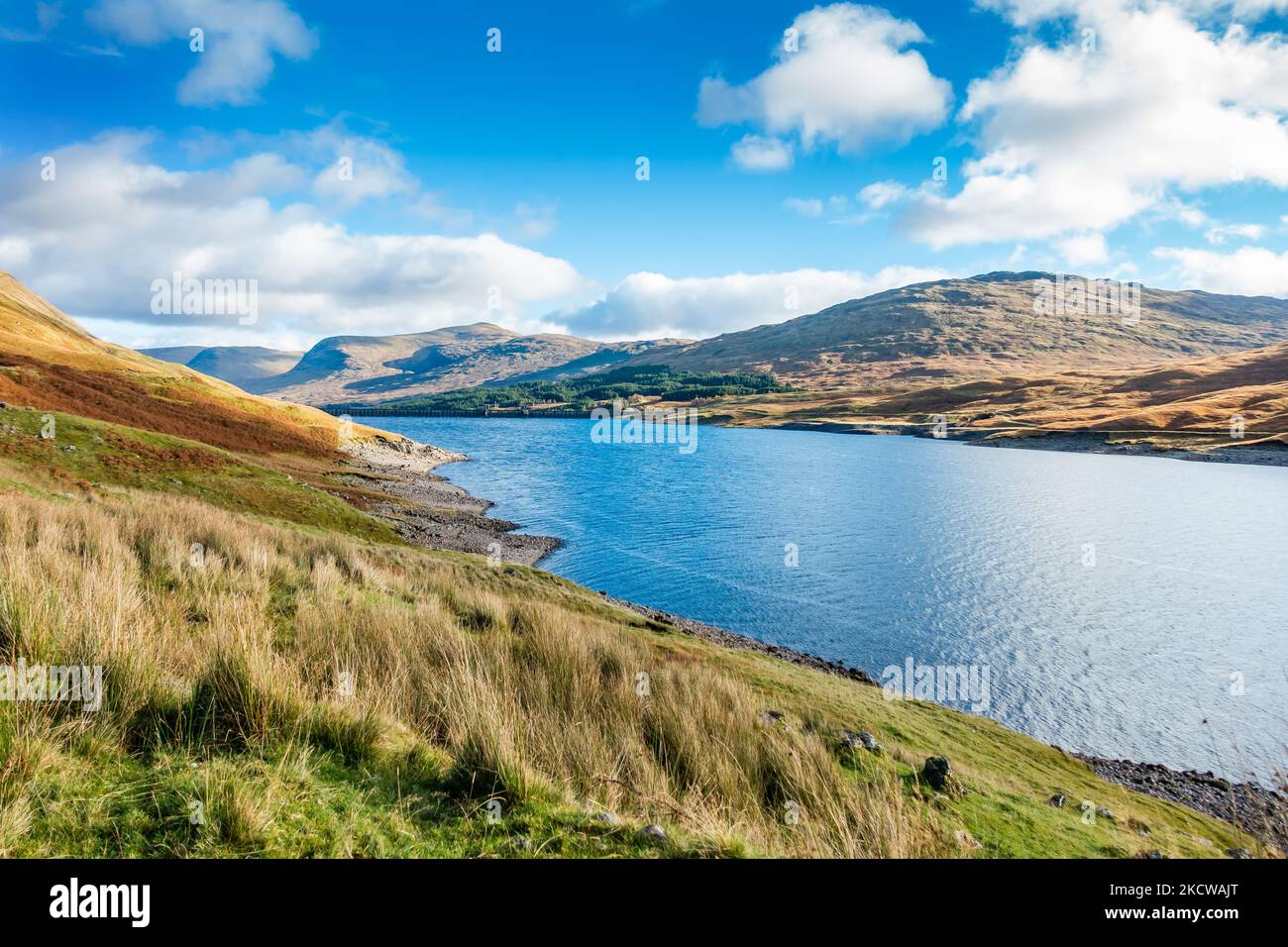 The freshwater loch of Loch Lyon in Perthshire, Scotland Stock Photo ...