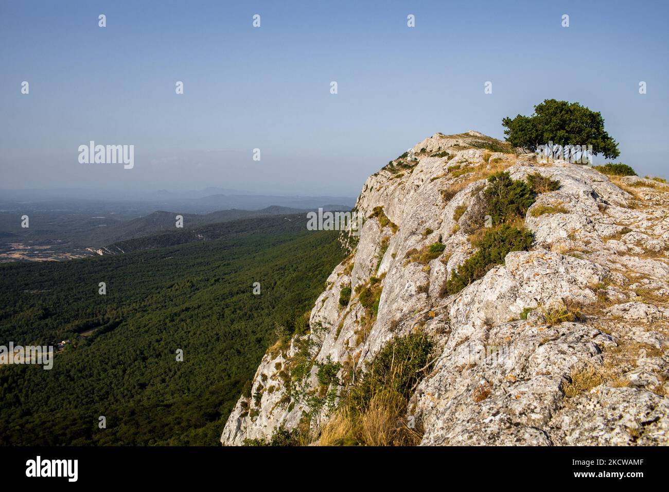Plan-d'Aups-Sainte-Baume, France, 22 July 2021. A general view of the ...