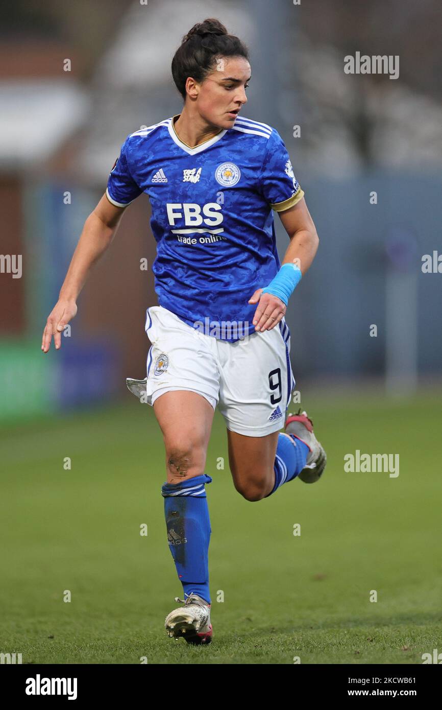Jess Sigsworth of Leicester City during the Barclays FA Women's Super ...
