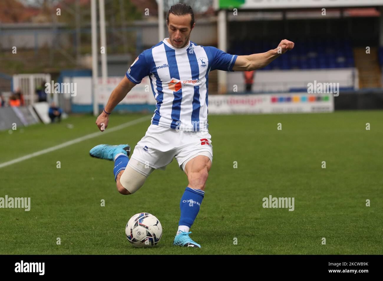 Jamie Sterry of Hartlepool United during the Sky Bet League 2 match ...