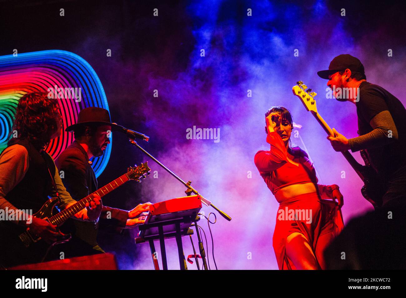 Colombian rock band 'Superlitio' closes the first day of the 'IDARTES ...