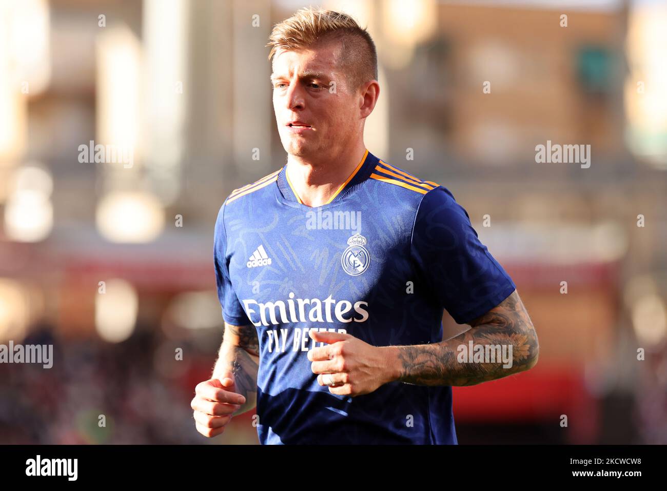 Tony Kroos of Real Madrid CF during the La Liga Santader match between ...
