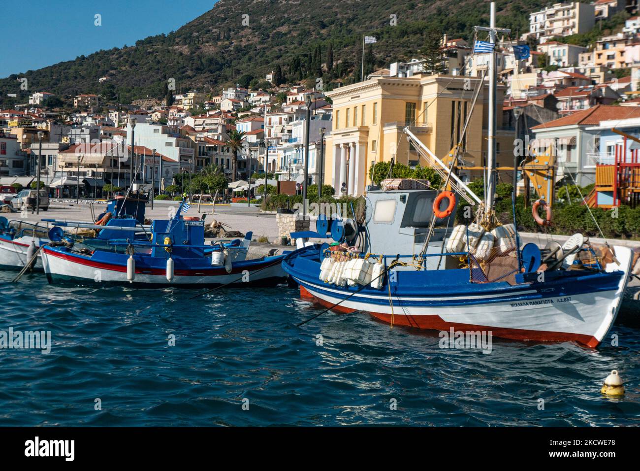 Landscape samos agriculture hi-res stock photography and images - Alamy