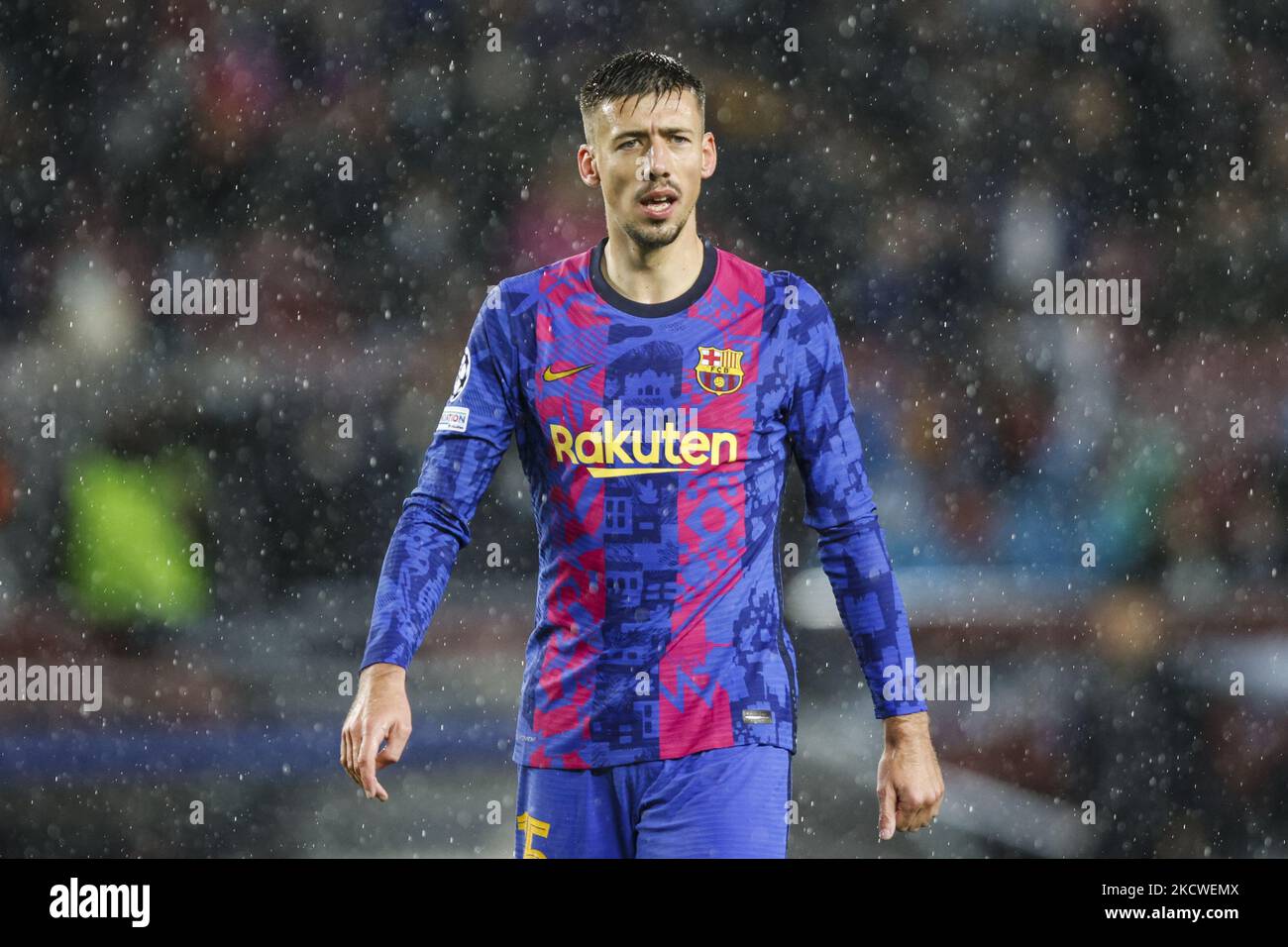15 Clement Lenglet of FC Barcelona during the Group E - UEFA Champions ...