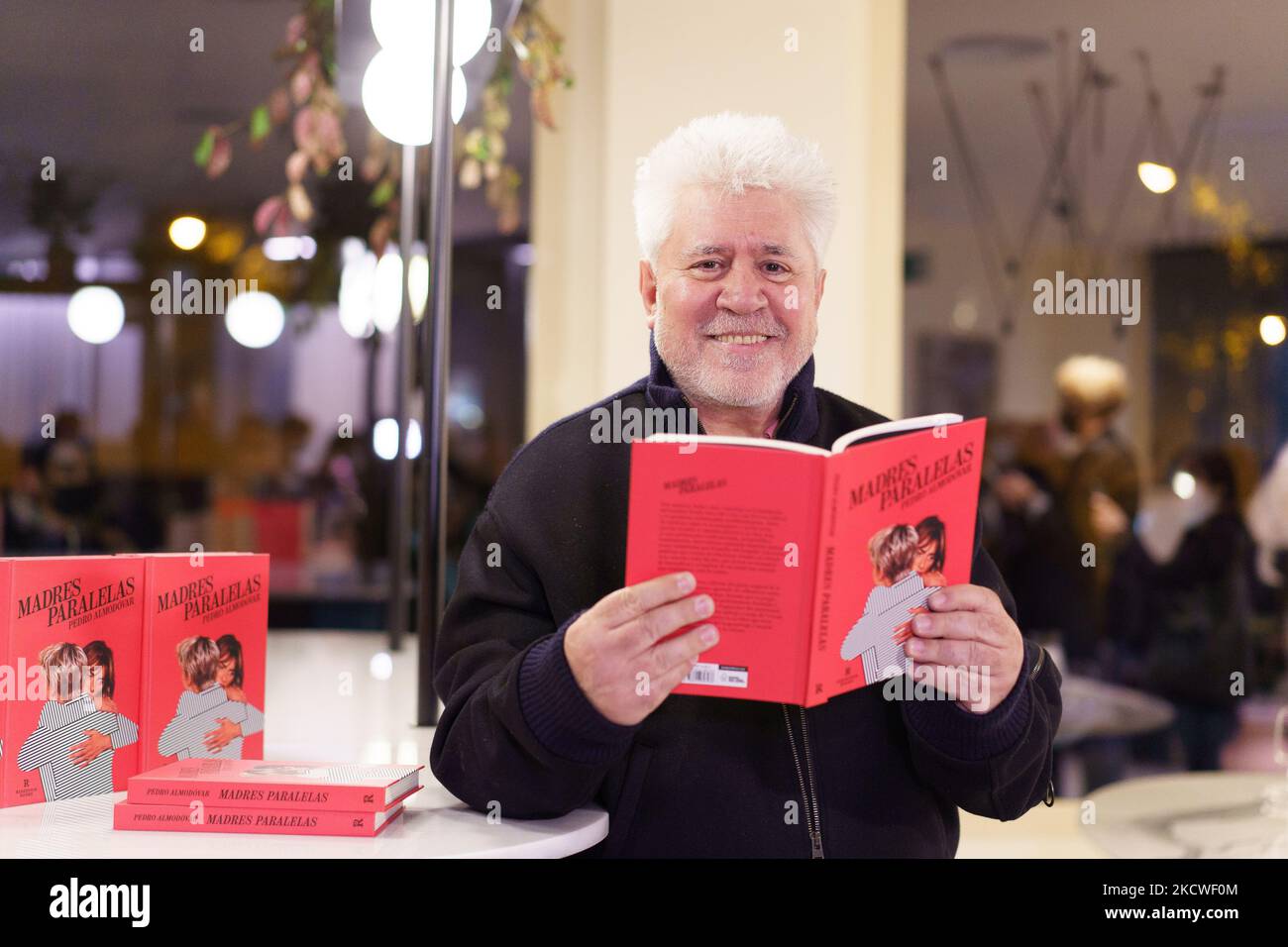 Pedro Almodovar during the presentation of the script book "Madres ...