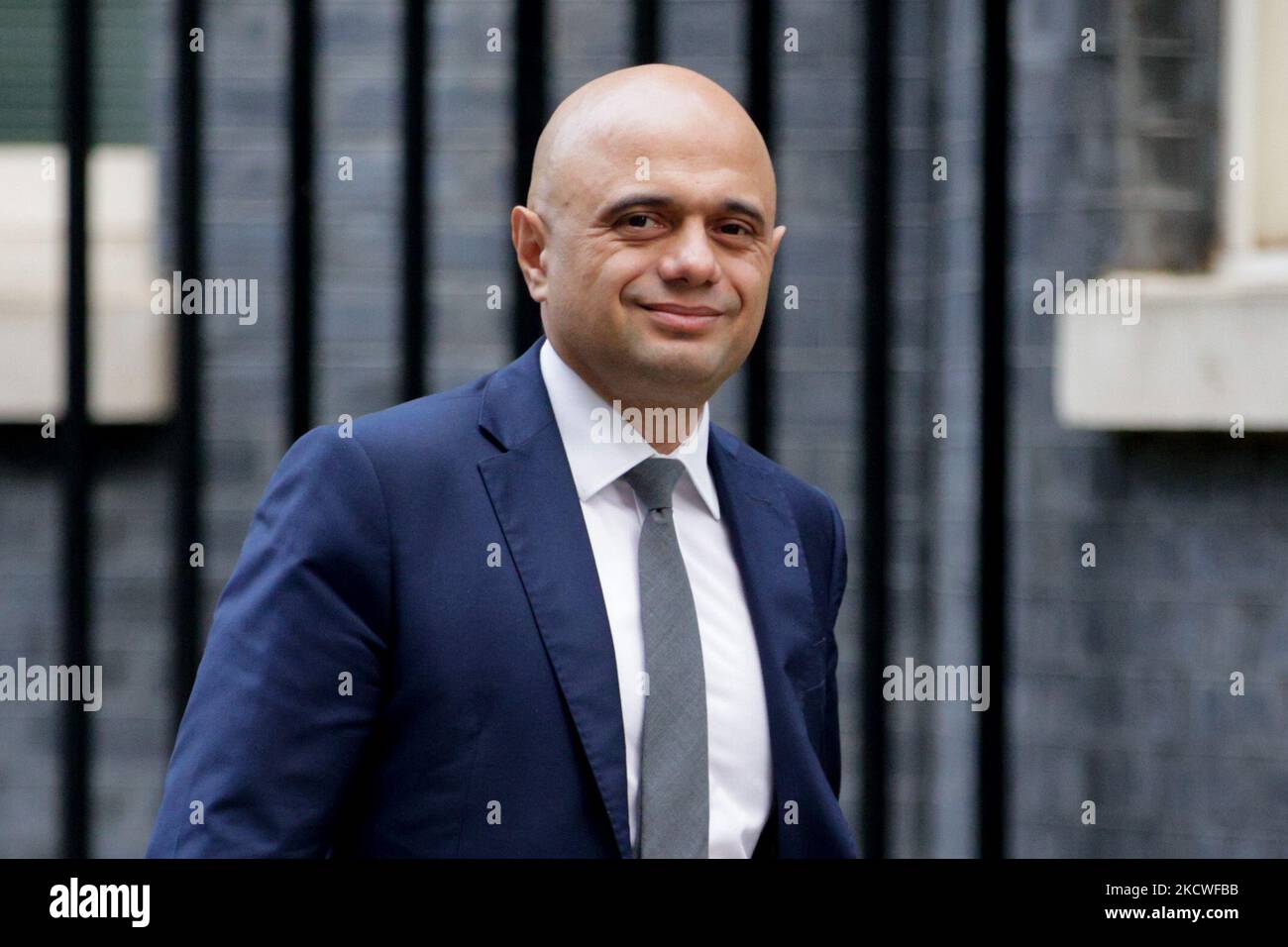 British Secretary of State for Health and Social Care Sajid Javid ...