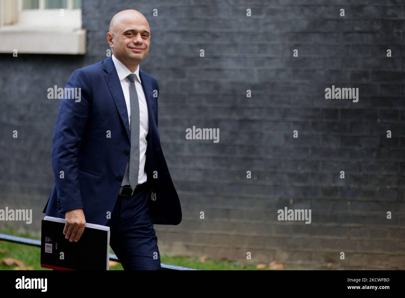 British Secretary of State for Health and Social Care Sajid Javid ...
