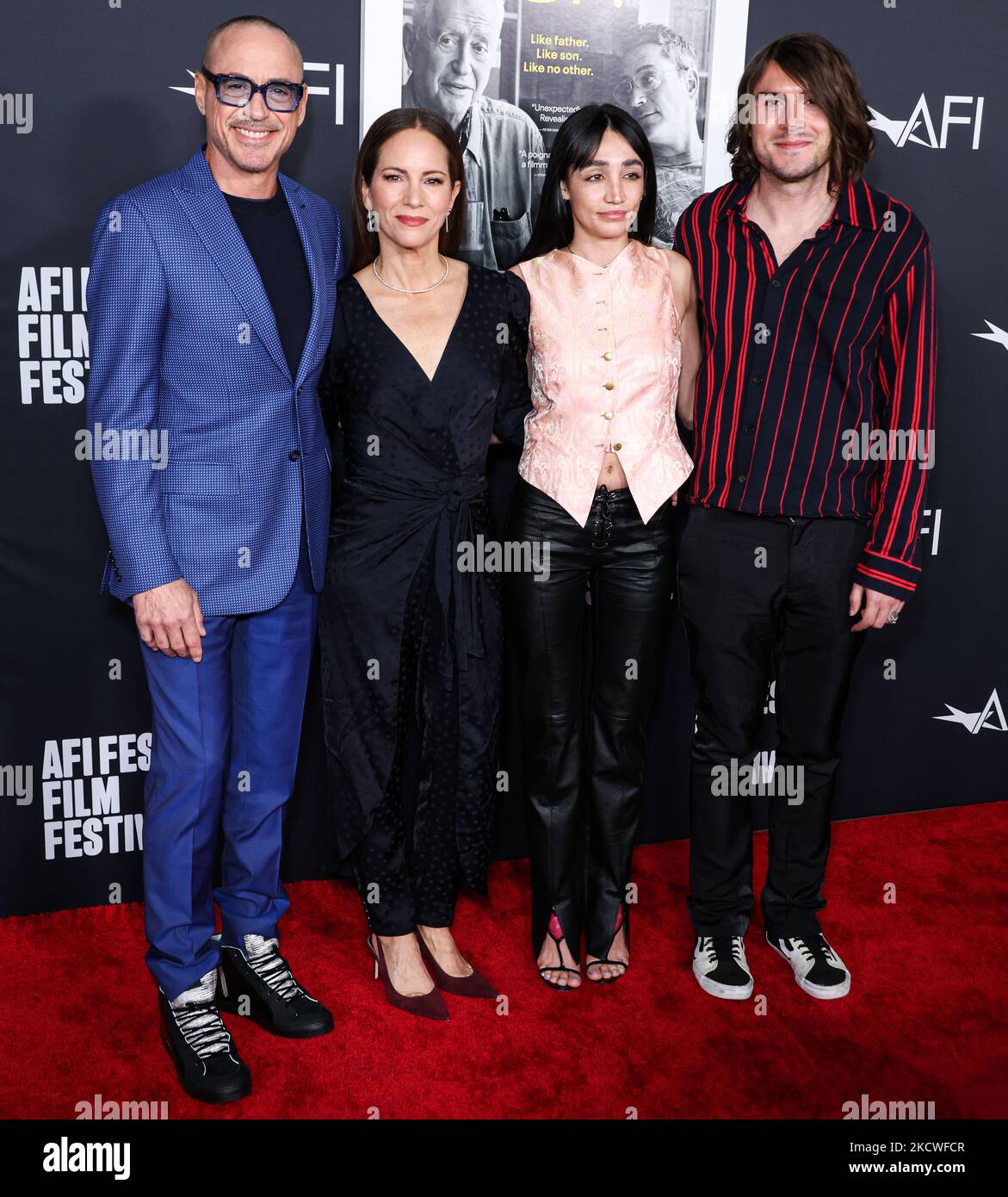 Robert downey jr and son indio hi-res stock photography and images - Alamy