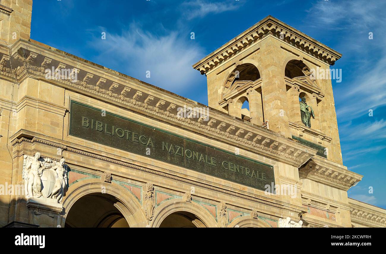 Part of the Central Library building (Biblioteca Nazionale Centrale di ...