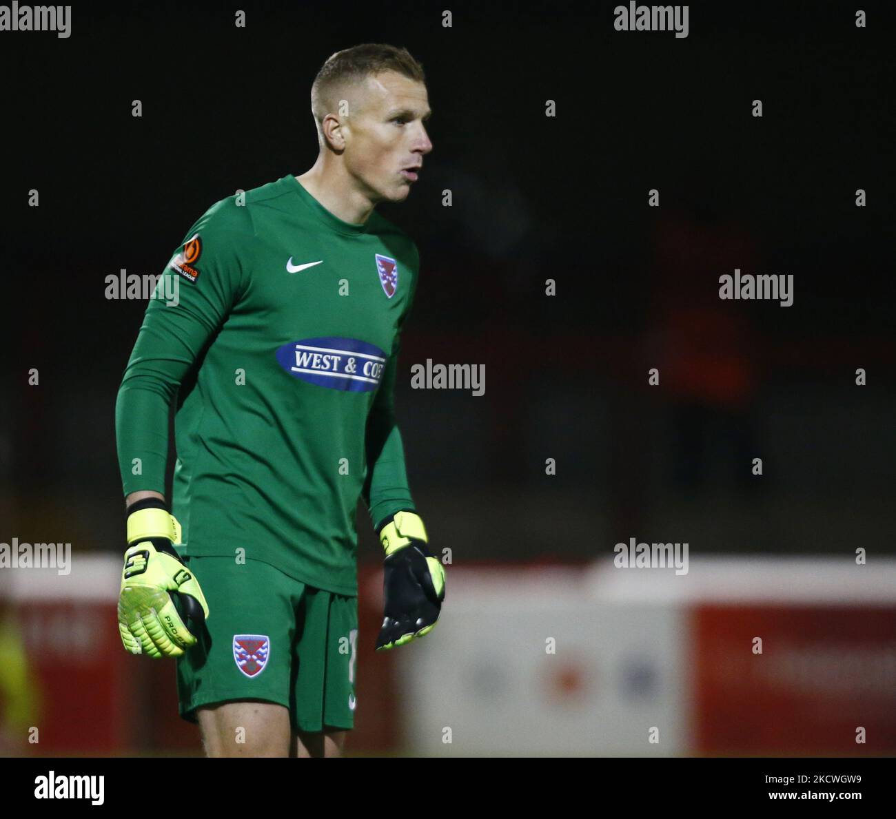 Dagenham & Redbridge's Elliot Justham during Vanarama National League ...