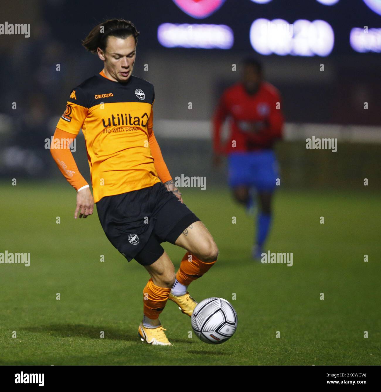 Ryan Hill of Eastleigh during Vanarama National League match between ...
