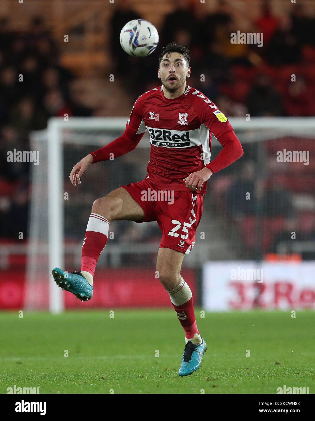 Matt Crooks of Middlesbrough during the Sky Bet Championship match ...
