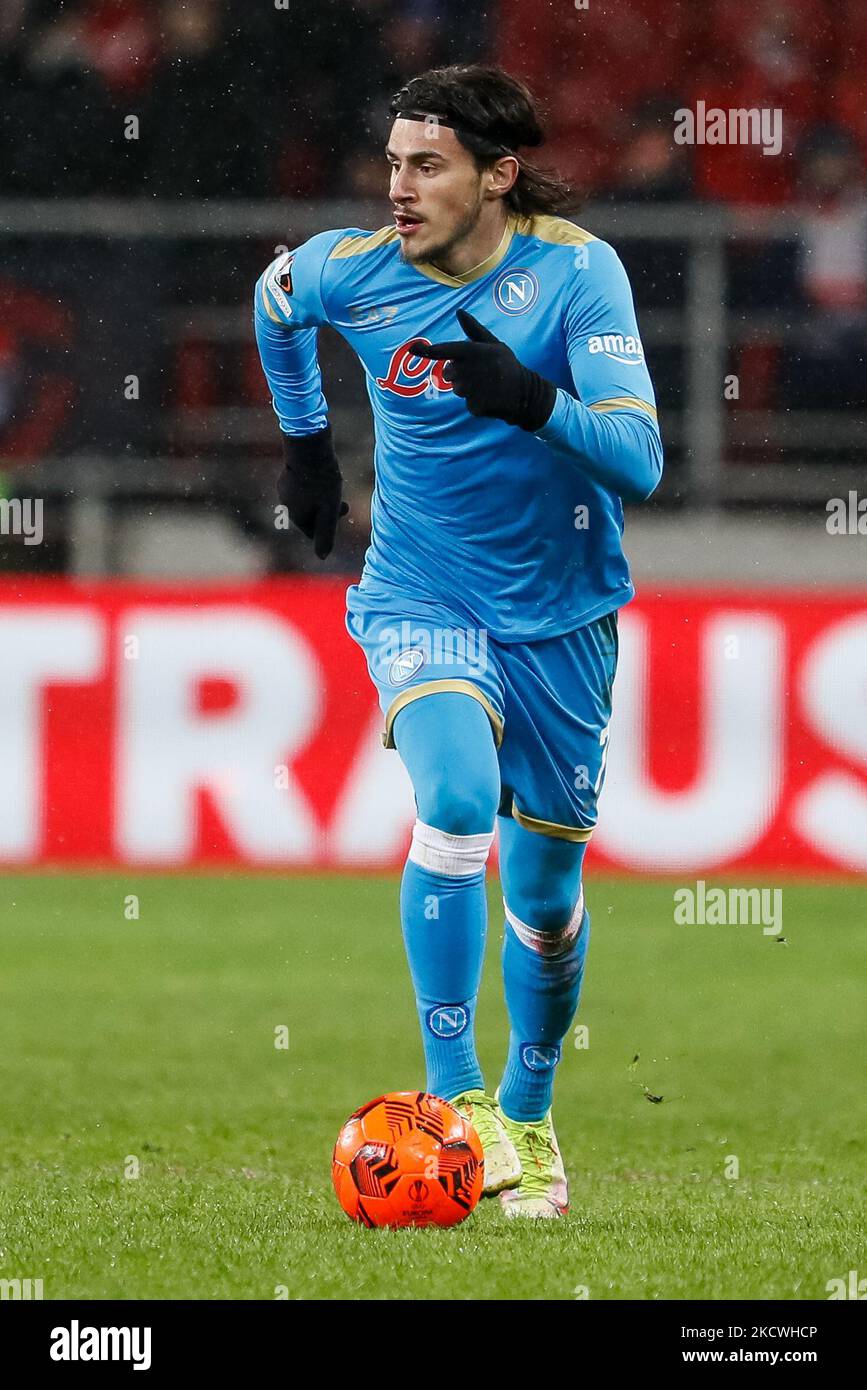 Elif Elmas of Napoli in action during the UEFA Europa League Group C ...