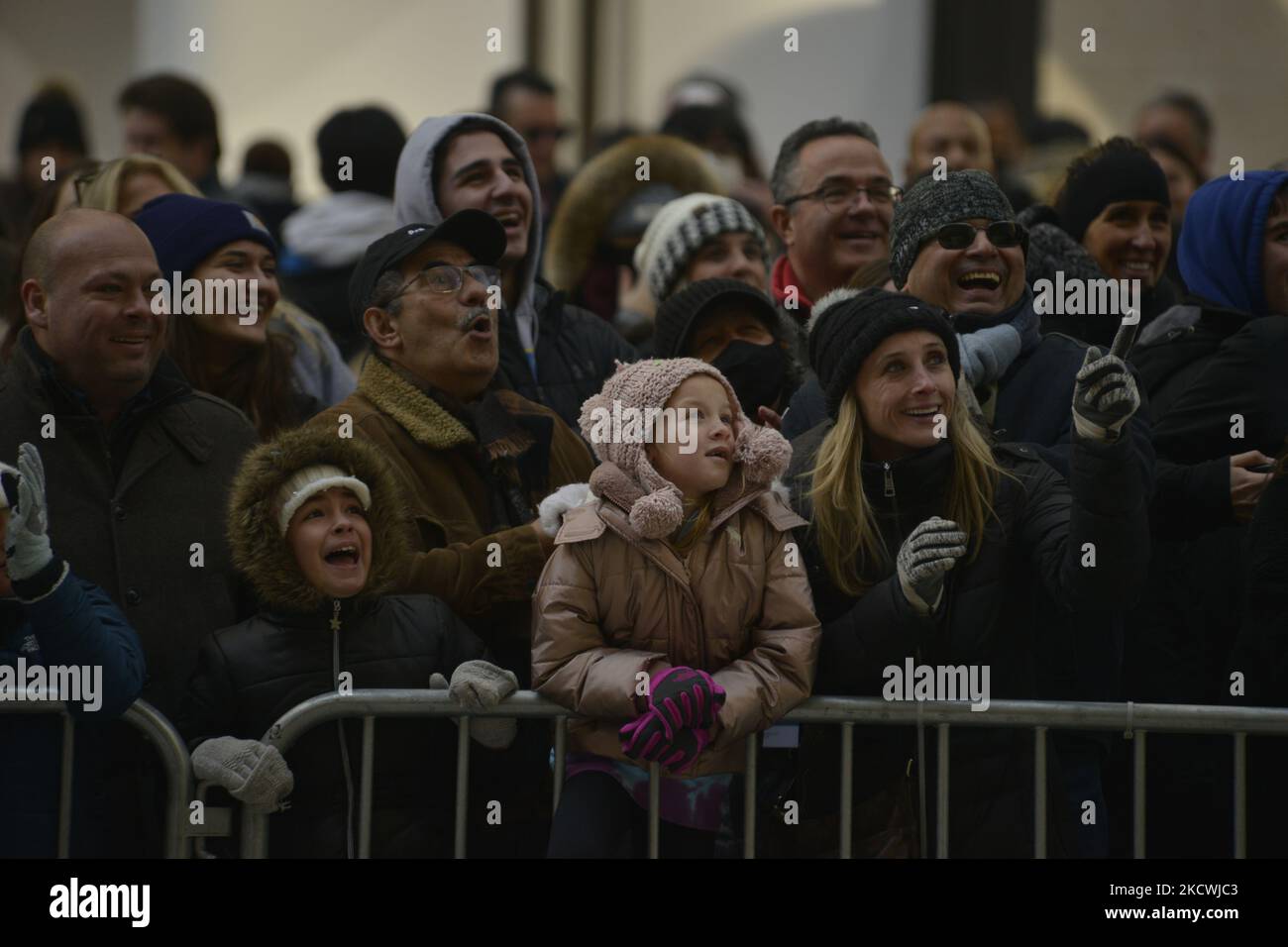 The 95th Macy's Thanksgiving Day Parade held with crowd of ten ...