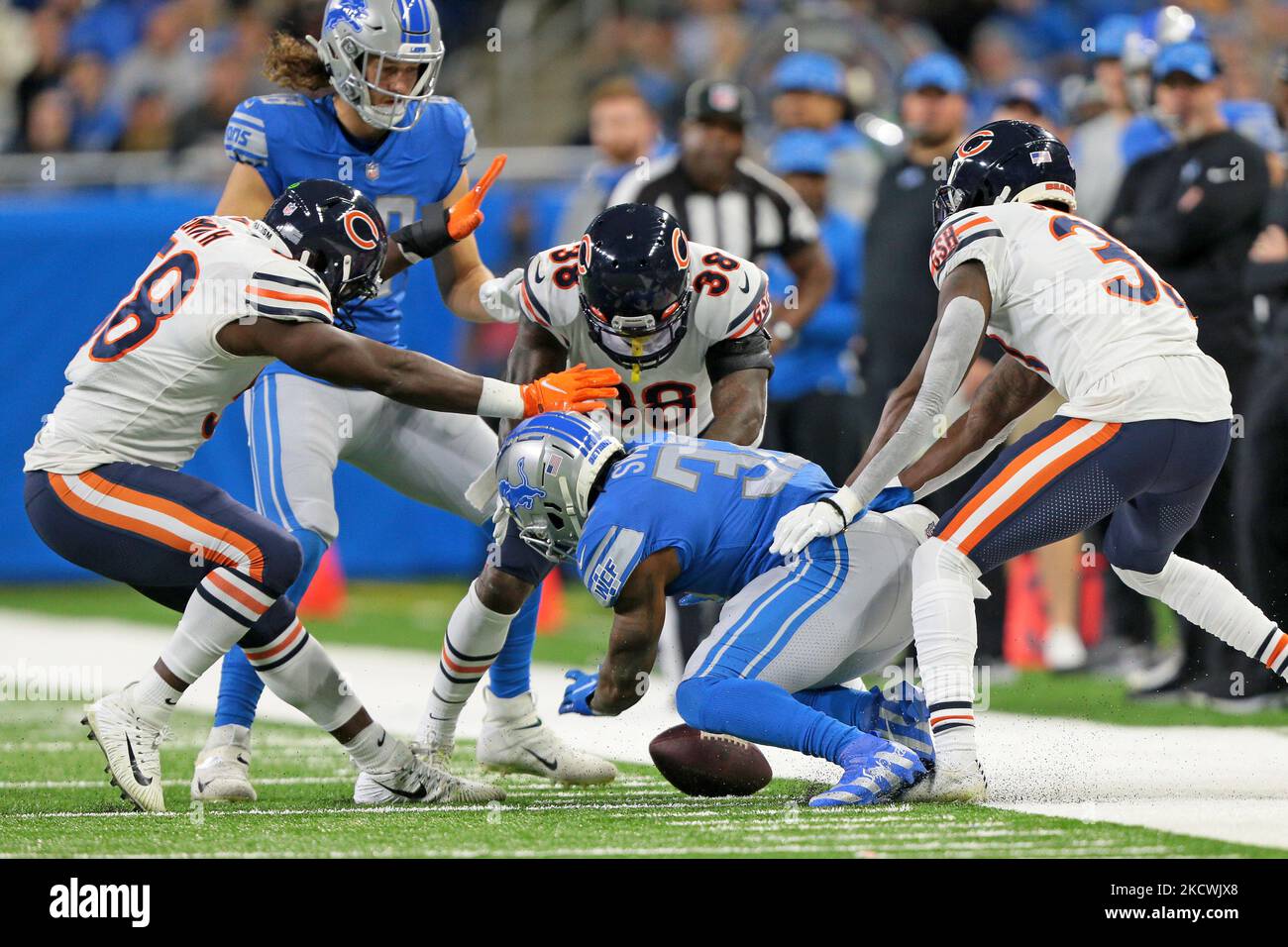 D'andre swift bears hi-res stock photography and images - Alamy