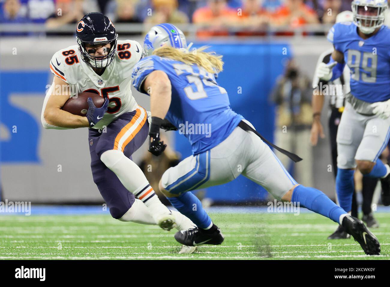 Linebacker alex anzalone hi-res stock photography and images - Alamy