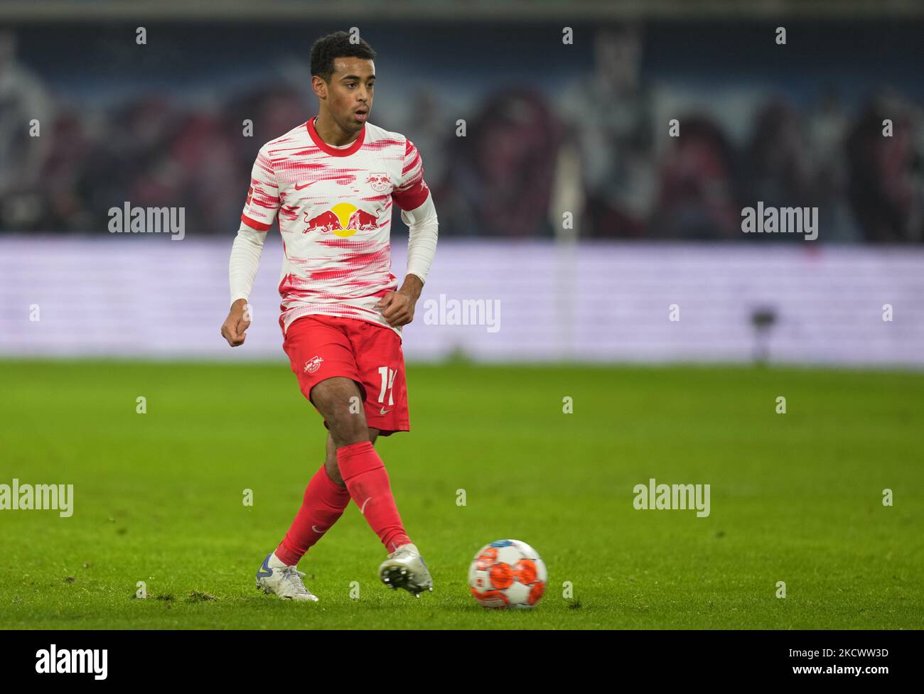 Tyler Adams of RB Leipzig during Rb Leipzig against Leverkusen ...
