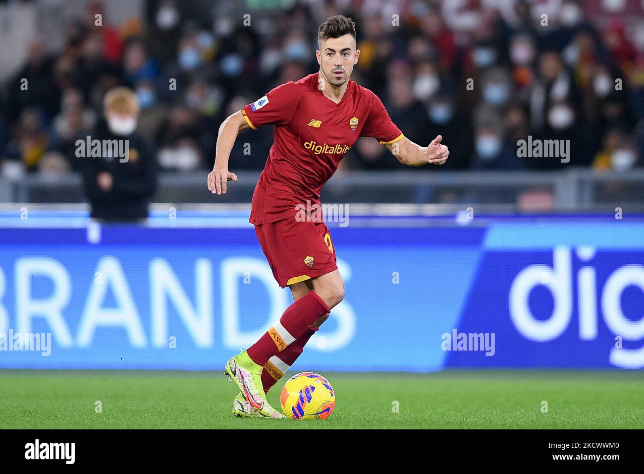 Stephan El Shaarawy of AS Roma during the Serie A match between AS Roma ...