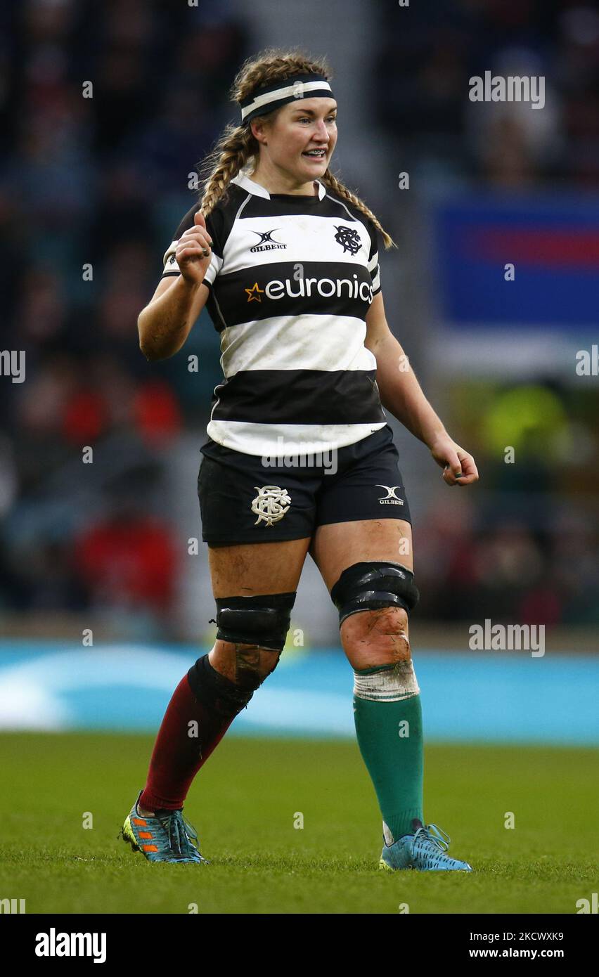 Anna Caplice(Gloucester Hartpury) of Barbarians during The Killik Cup ...