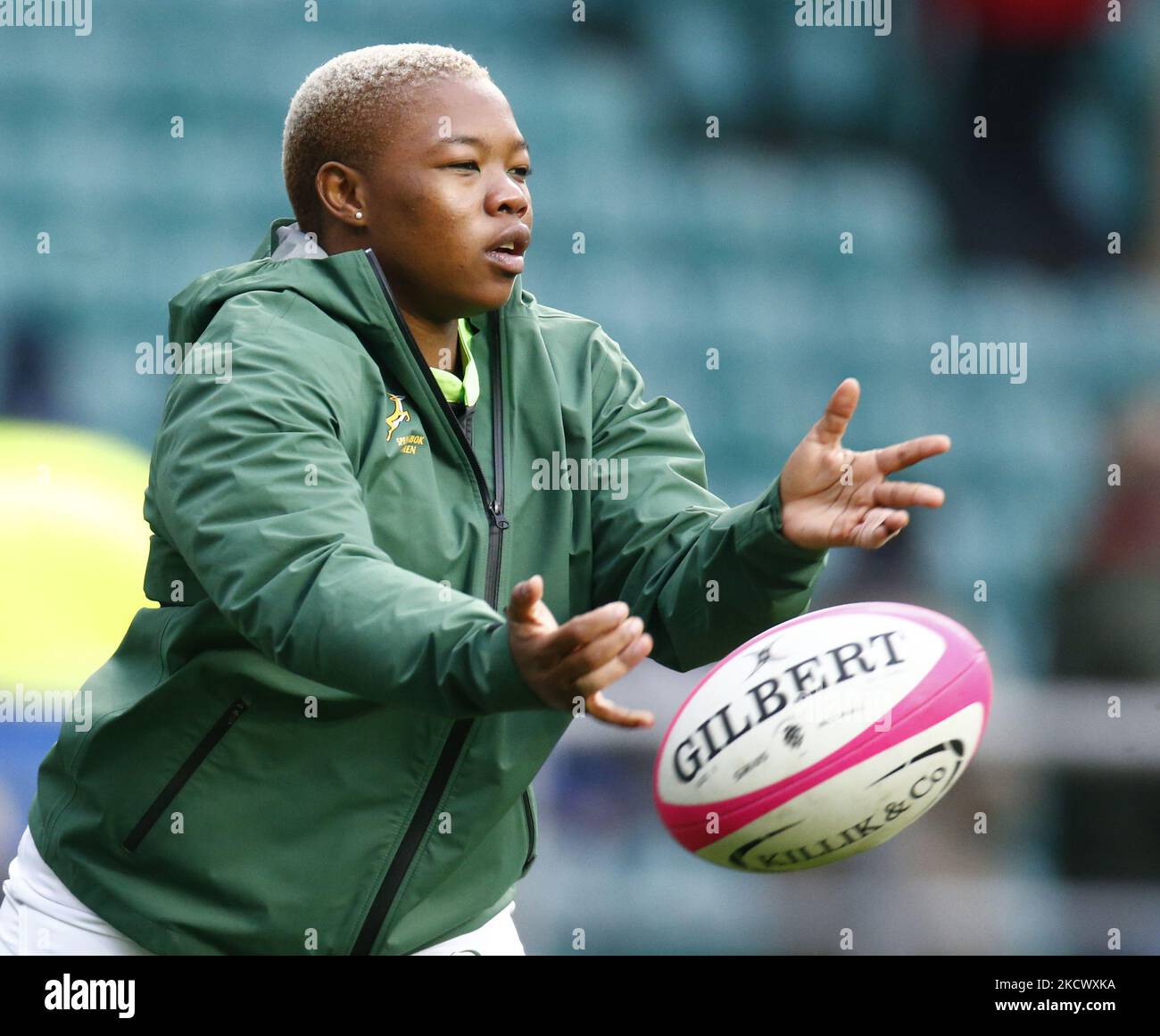 Lindelwa Gwala (Cell C Sharks Ladies)of SpringBox Women during The ...