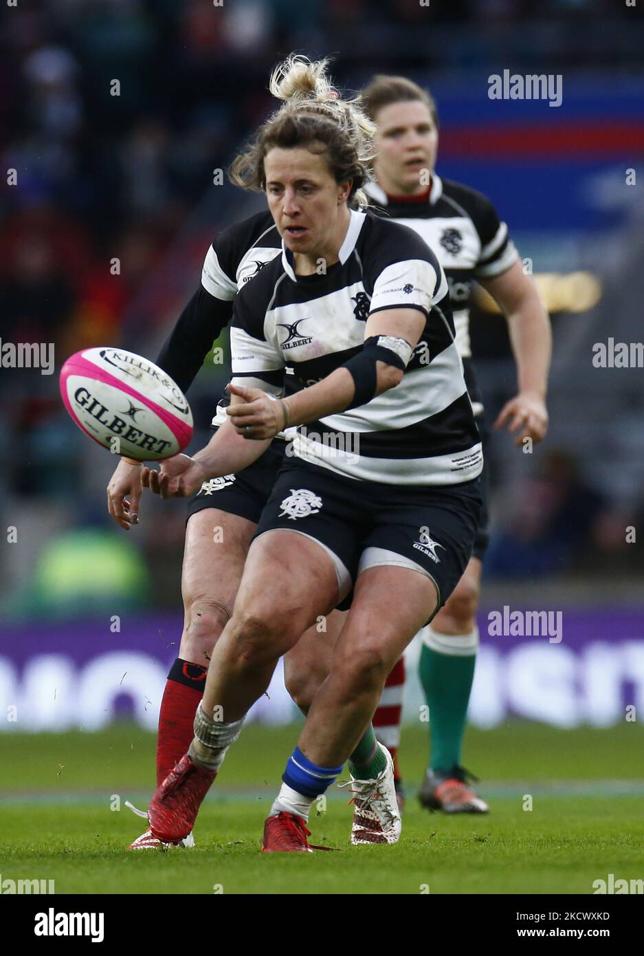 Katy Daley-McLean ( Sale Sharks) of Barbarians during The Killik Cup ...