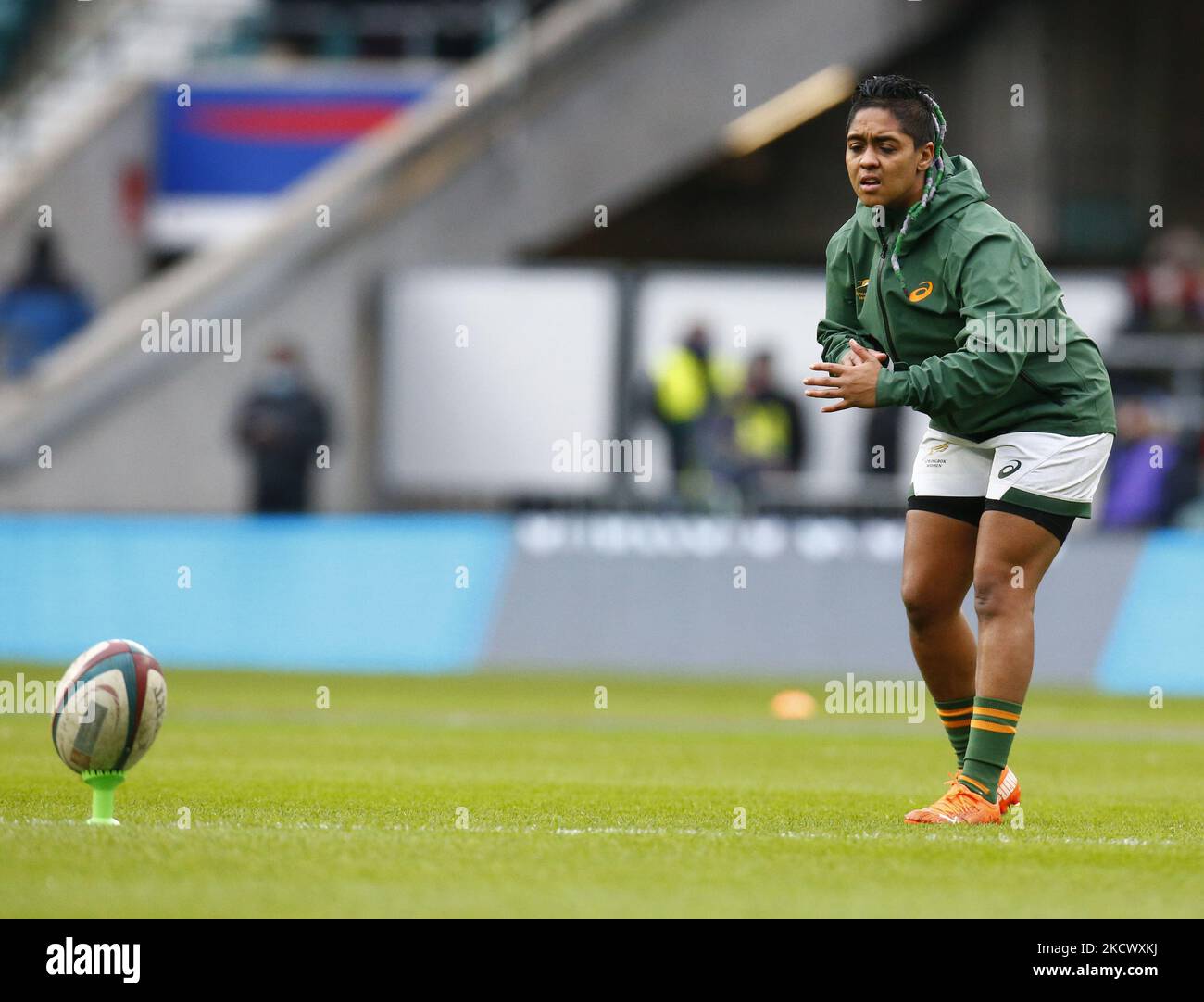Zenay Jordaan (vice-captain; EP Queens)of SpringBox Women during The ...