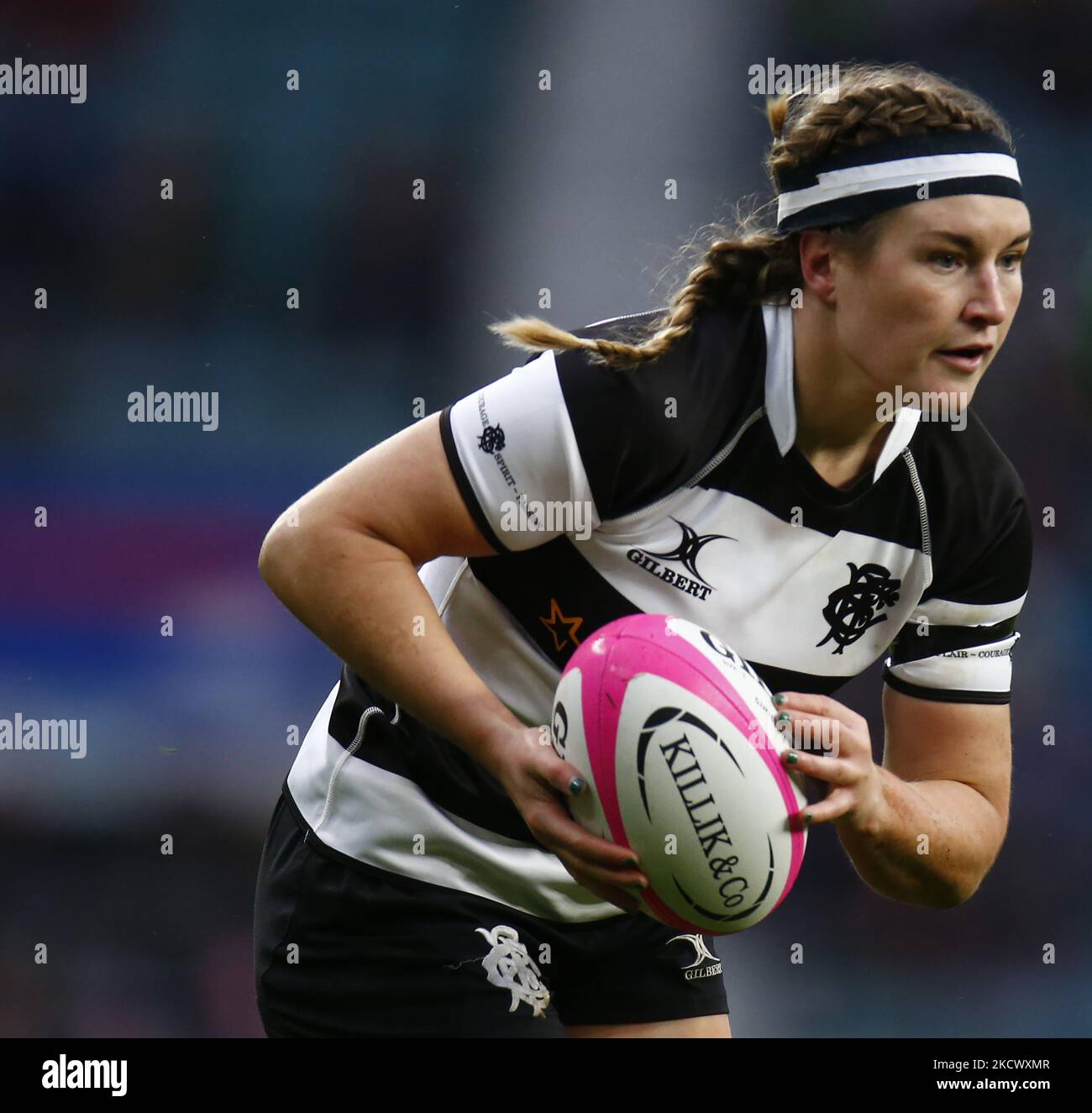 Anna Caplice(Gloucester Hartpury) of Barbarians during The Killik Cup ...