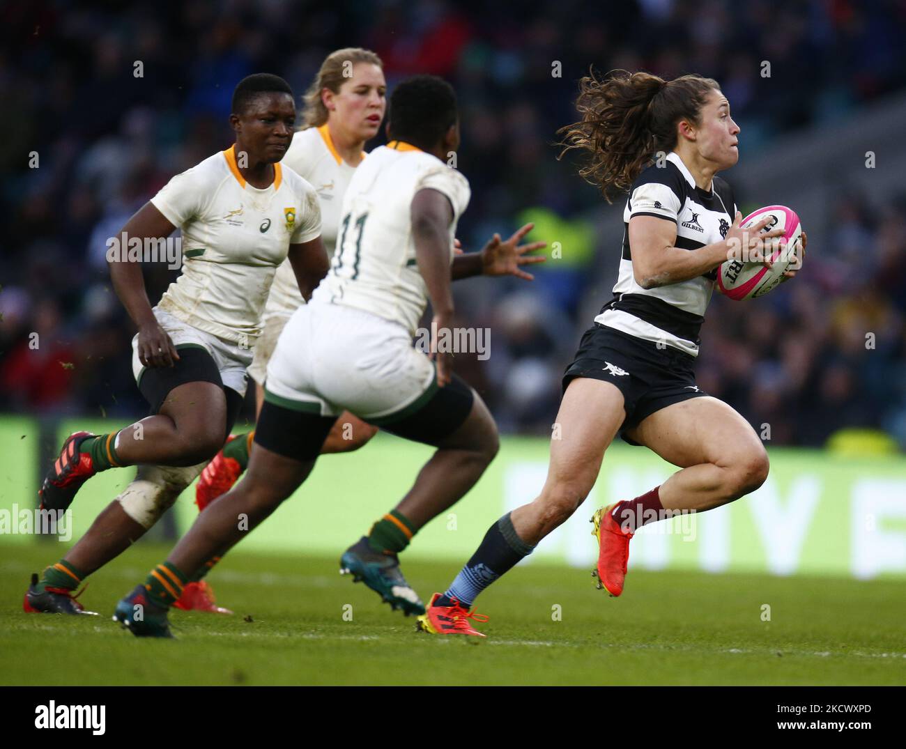 Rhona Lloyd (Les Lionnes Du Stade Bordelais) of Barbarians during The ...