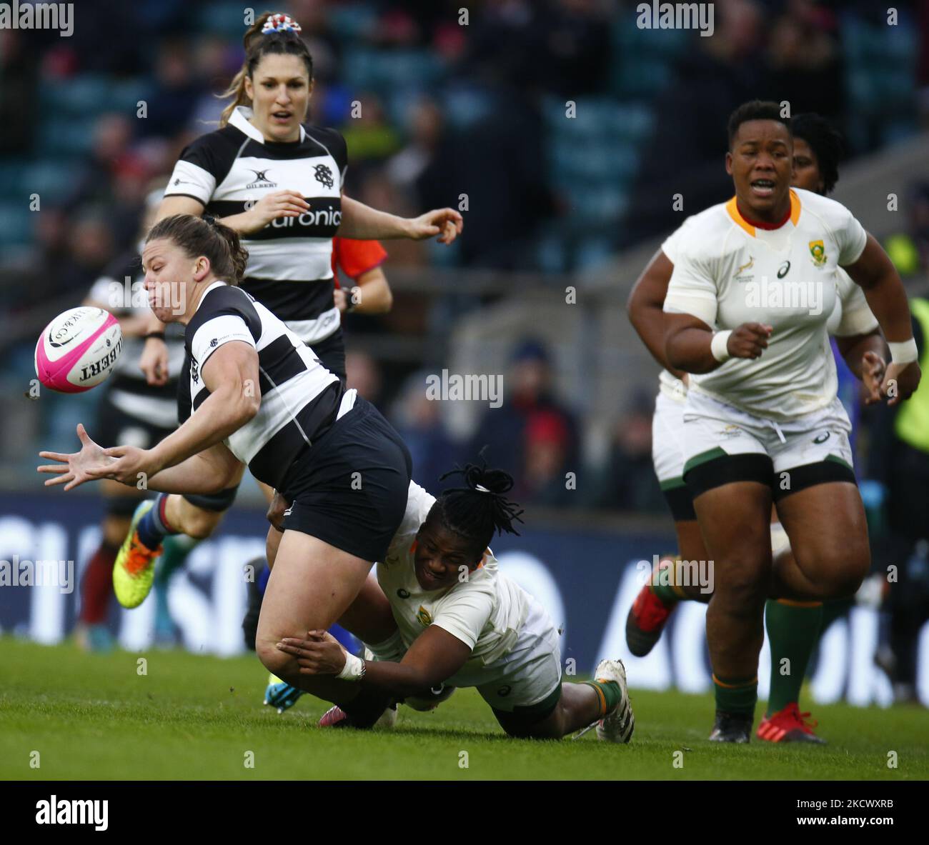 Hope Rogers(Life West) of Barbarians during The Killik Cup match ...