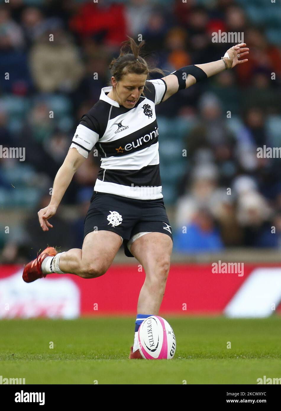 Katy Daley-McLean ( Sale Sharks) of Barbarians during The Killik Cup ...