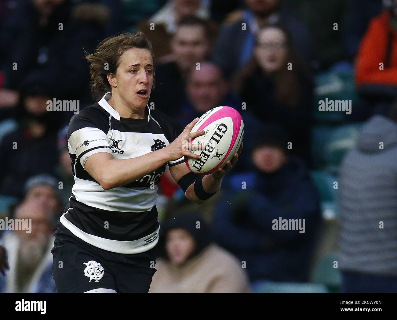 Katy Daley-McLean ( Sale Sharks) of Barbarians during The Killik Cup ...