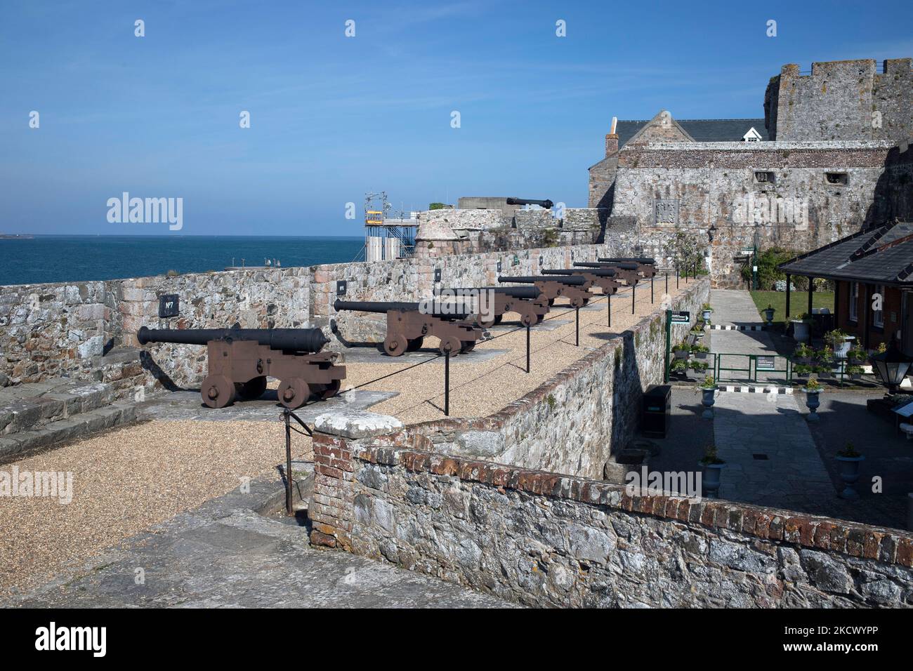 Castle Cornet, St Peter Port, Channel Islands, UK Stock Photo - Alamy