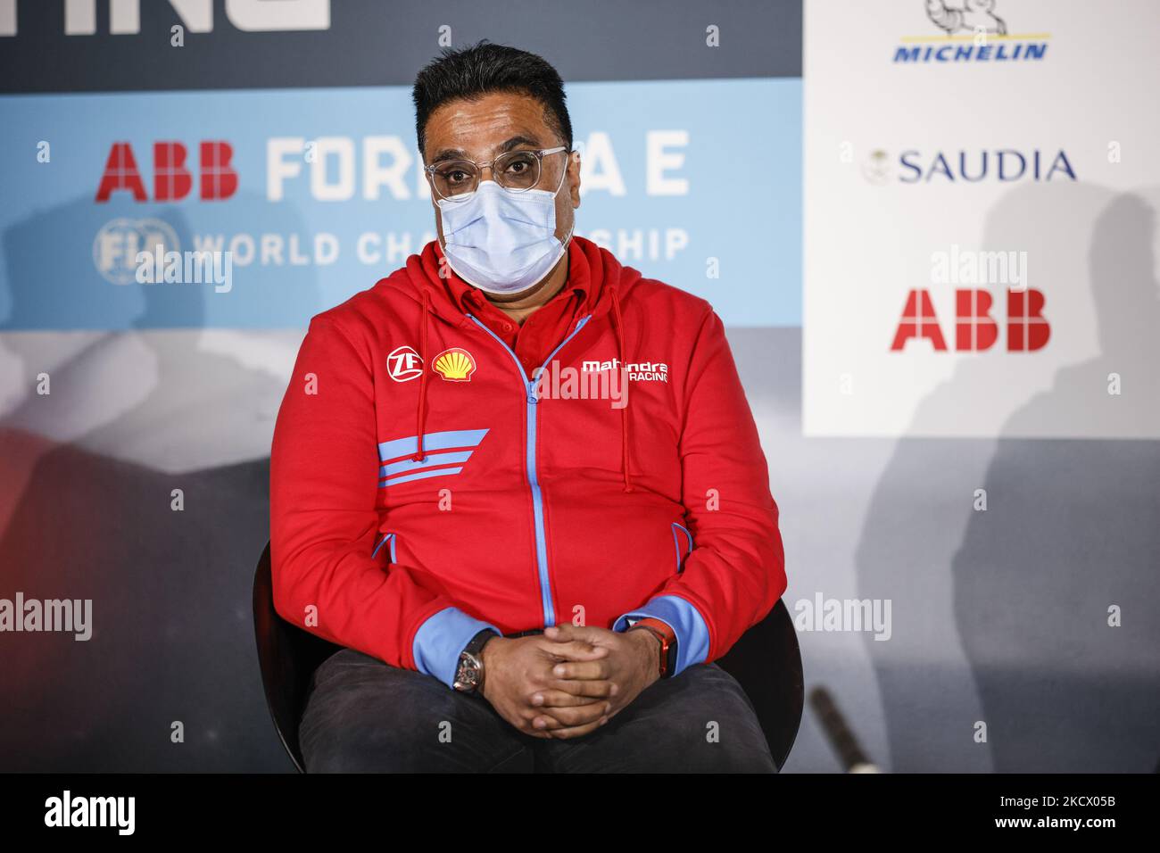 Dilbagh Gill Mahindra Racing, during the ABB Formula E pre-season test ...